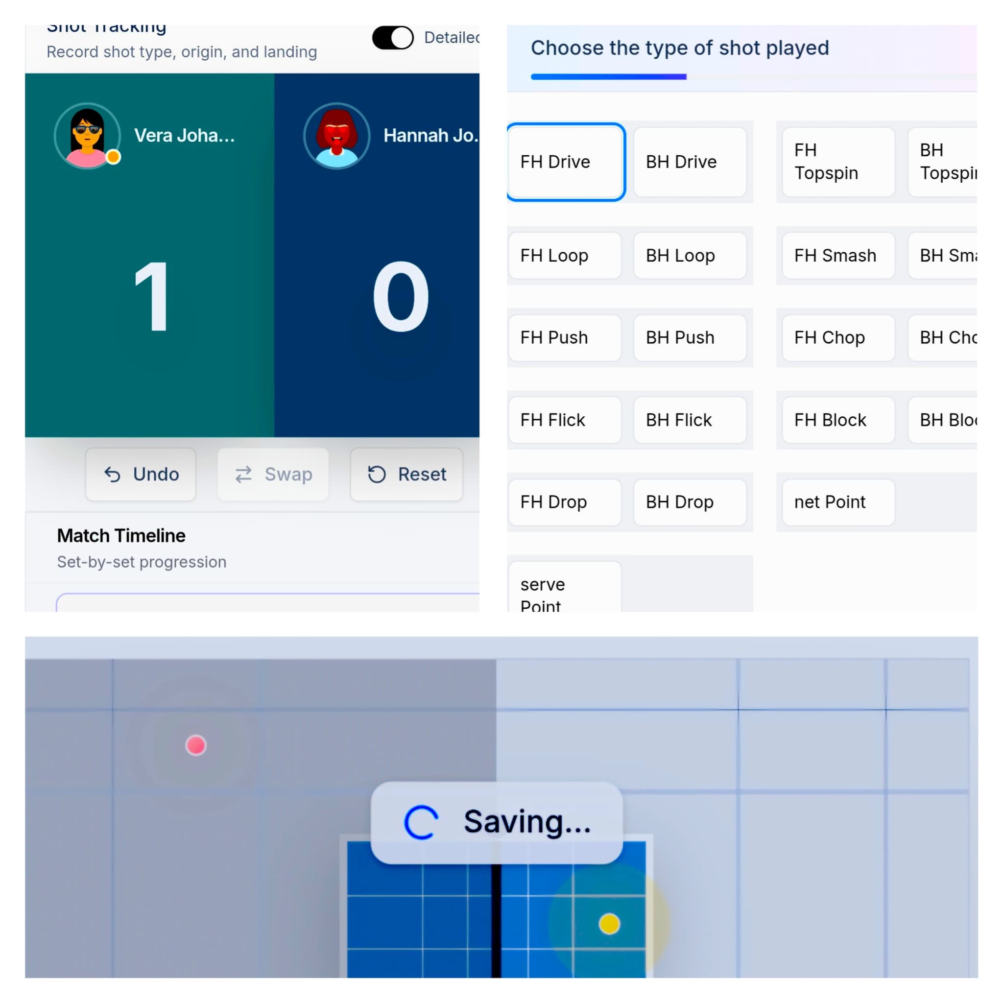 Table Tennis Scorer - Live Match Scoring & Analytics